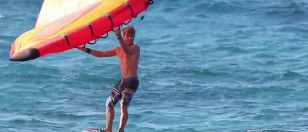 Wing foiling How To Upwind - Wing Foil